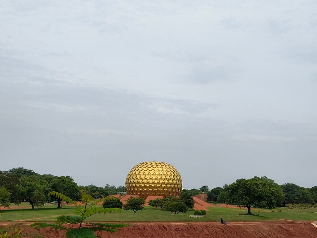 The Historic And Remarkable Matrimandir In Auroville
