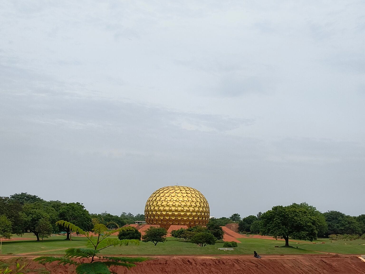 The Historic And Remarkable Matrimandir In Auroville